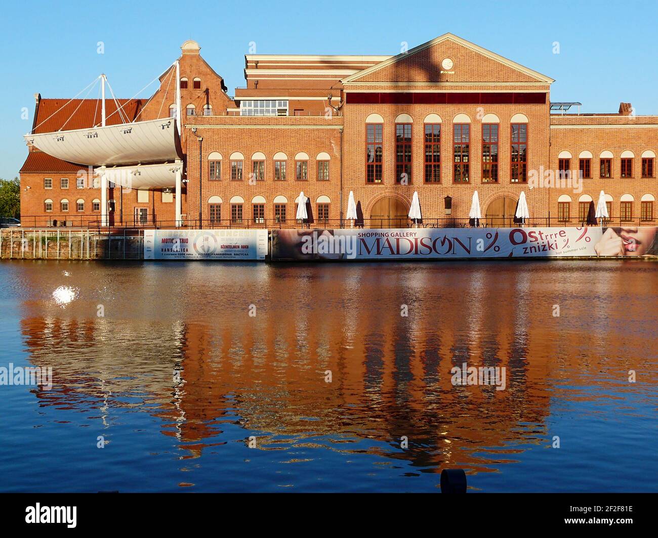 Concert Hall of the Baltic Philharmonic Orchestra in Gdańsk in Poland ...