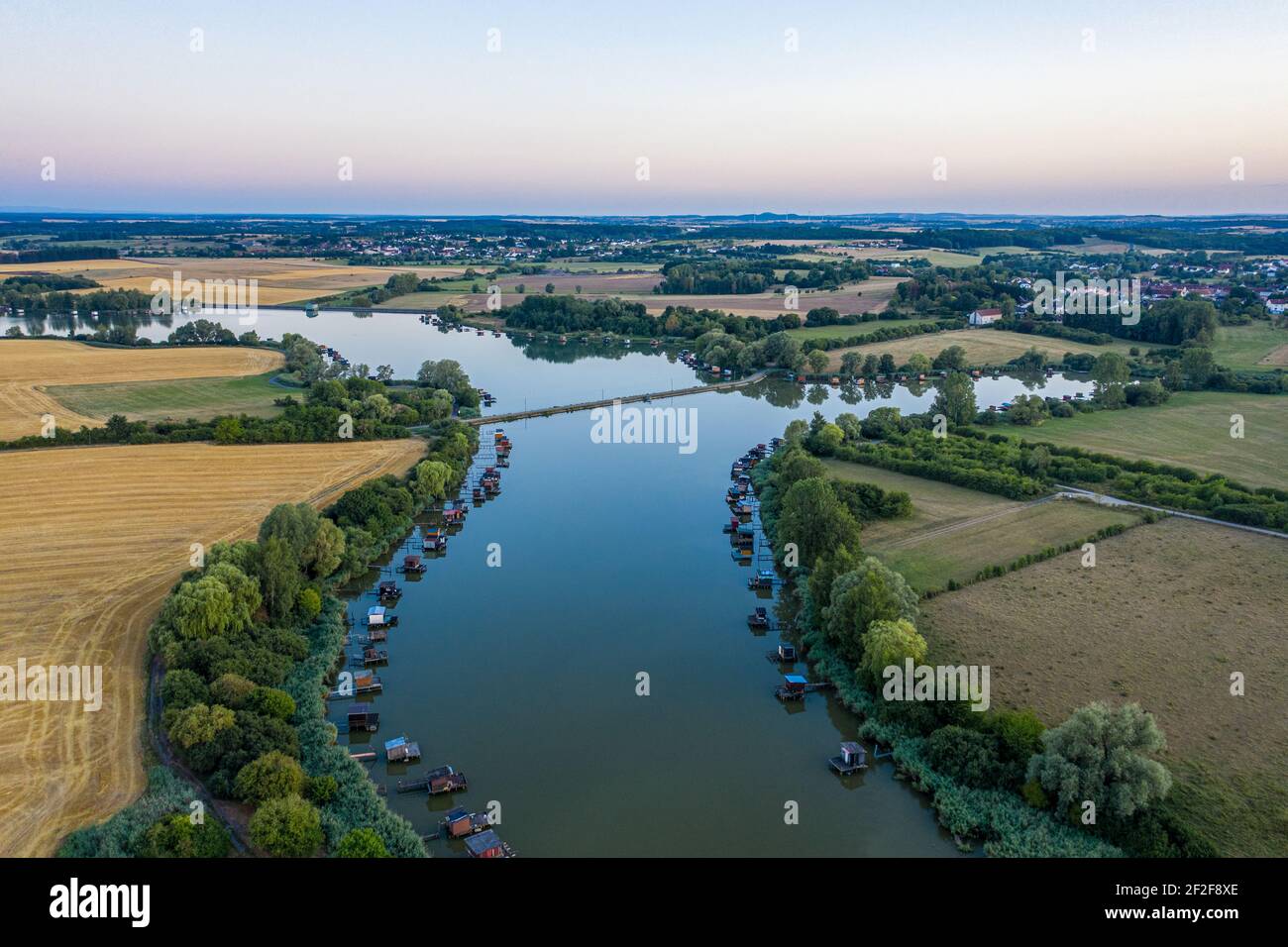 Oblong pond hi-res stock photography and images - Alamy