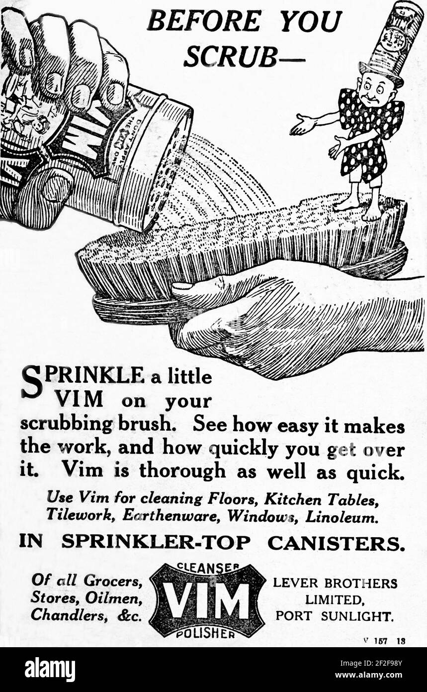 Vim cleaning hi-res stock photography and images - Alamy