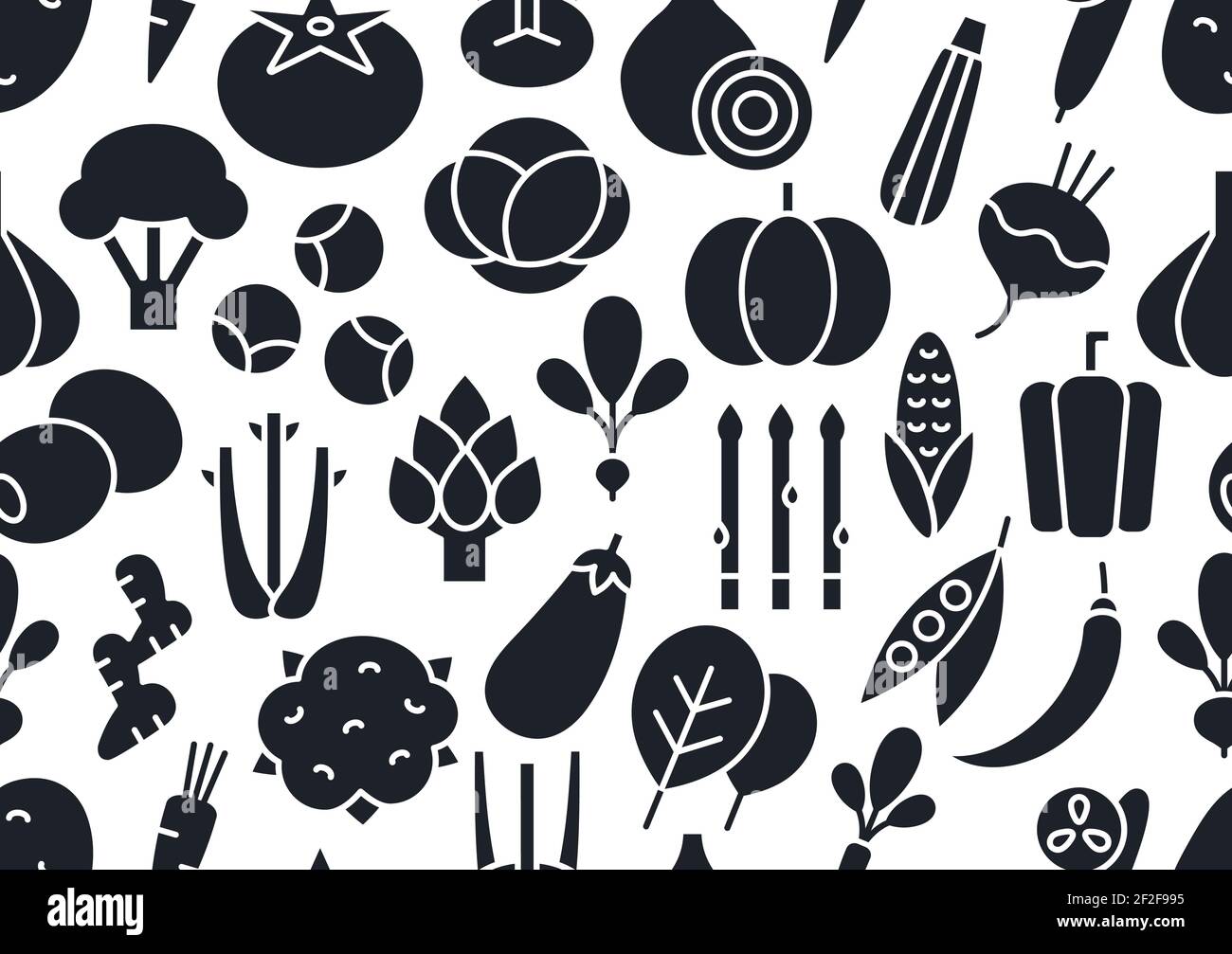 Healthy Food Silhouette