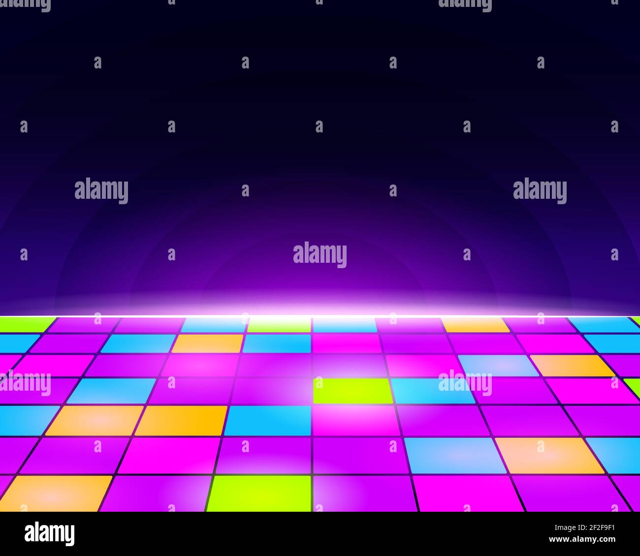 Disco Dance Floor Vector