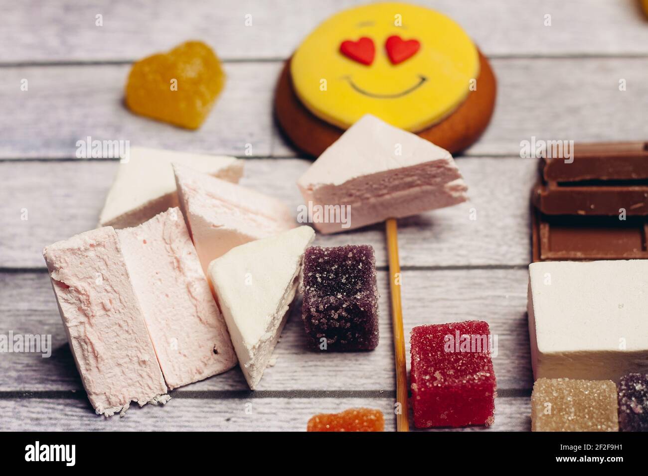 gingerbread on a stick in the form of a smiley candy sweets dessert ...