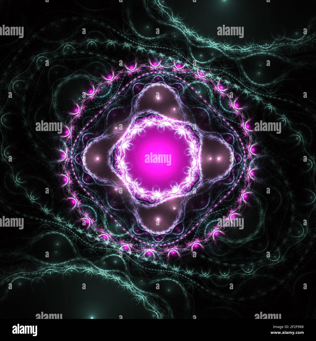 Abstract surreal magic machine, digital artwork for creative graphic ...