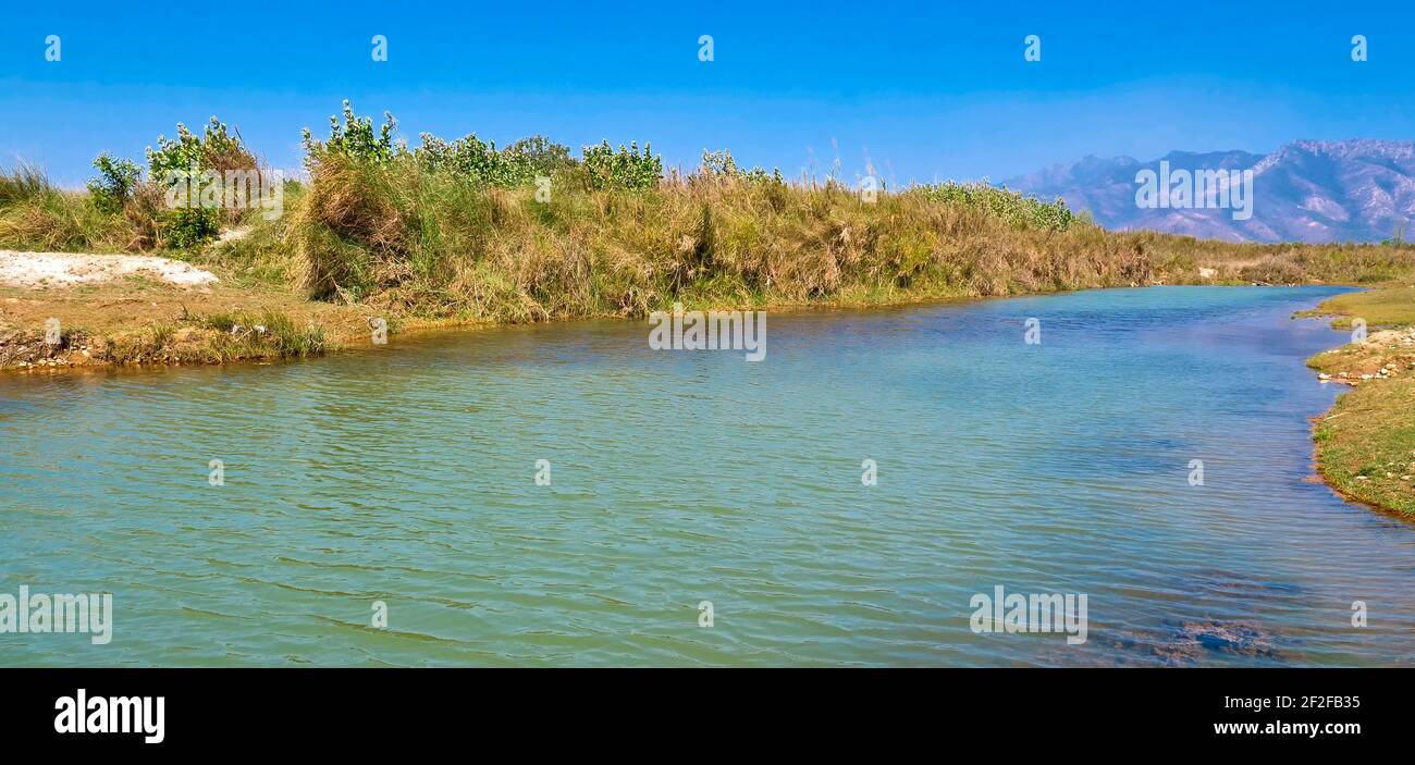 Babai River Landscape, Royal Bardia National Park, Bardiya National ...