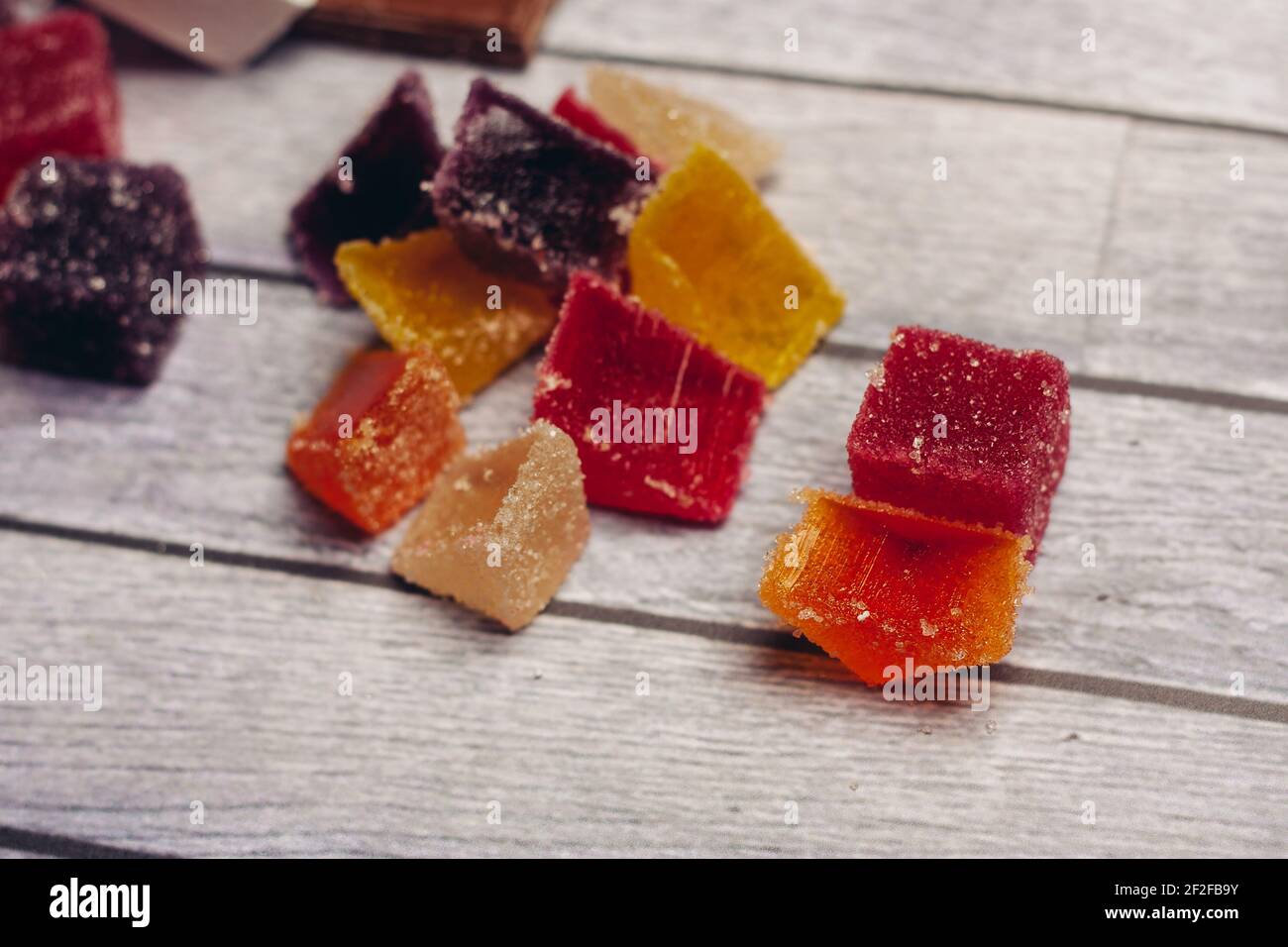 colorful marmalade sweets candy joy snack enjoyment Stock Photo - Alamy