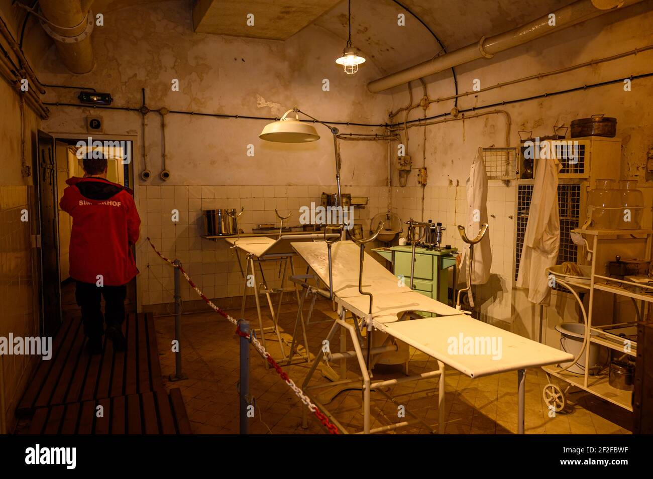 World war underground bunker interior hi-res stock photography and ...
