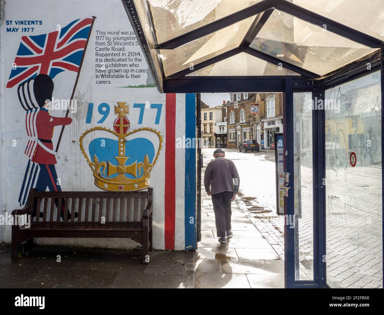 A murel commemorating children who have grown up in care in the Kent ...