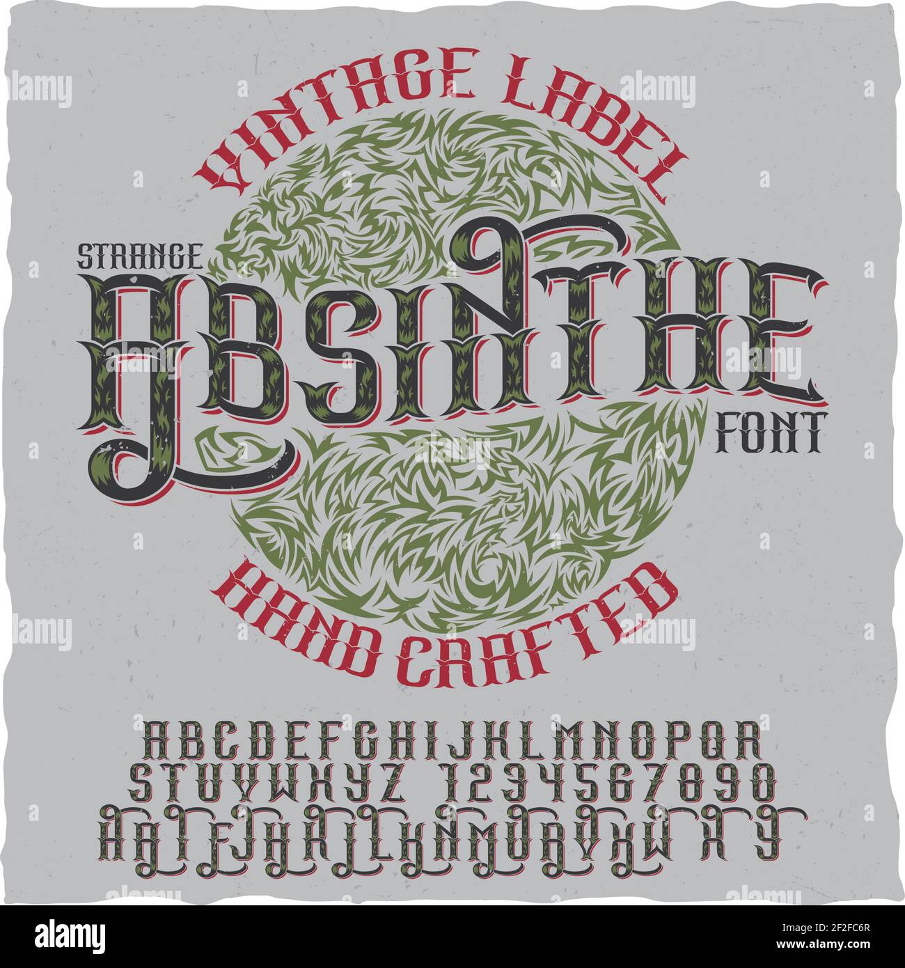 Absinthe poster Stock Vector Images - Alamy