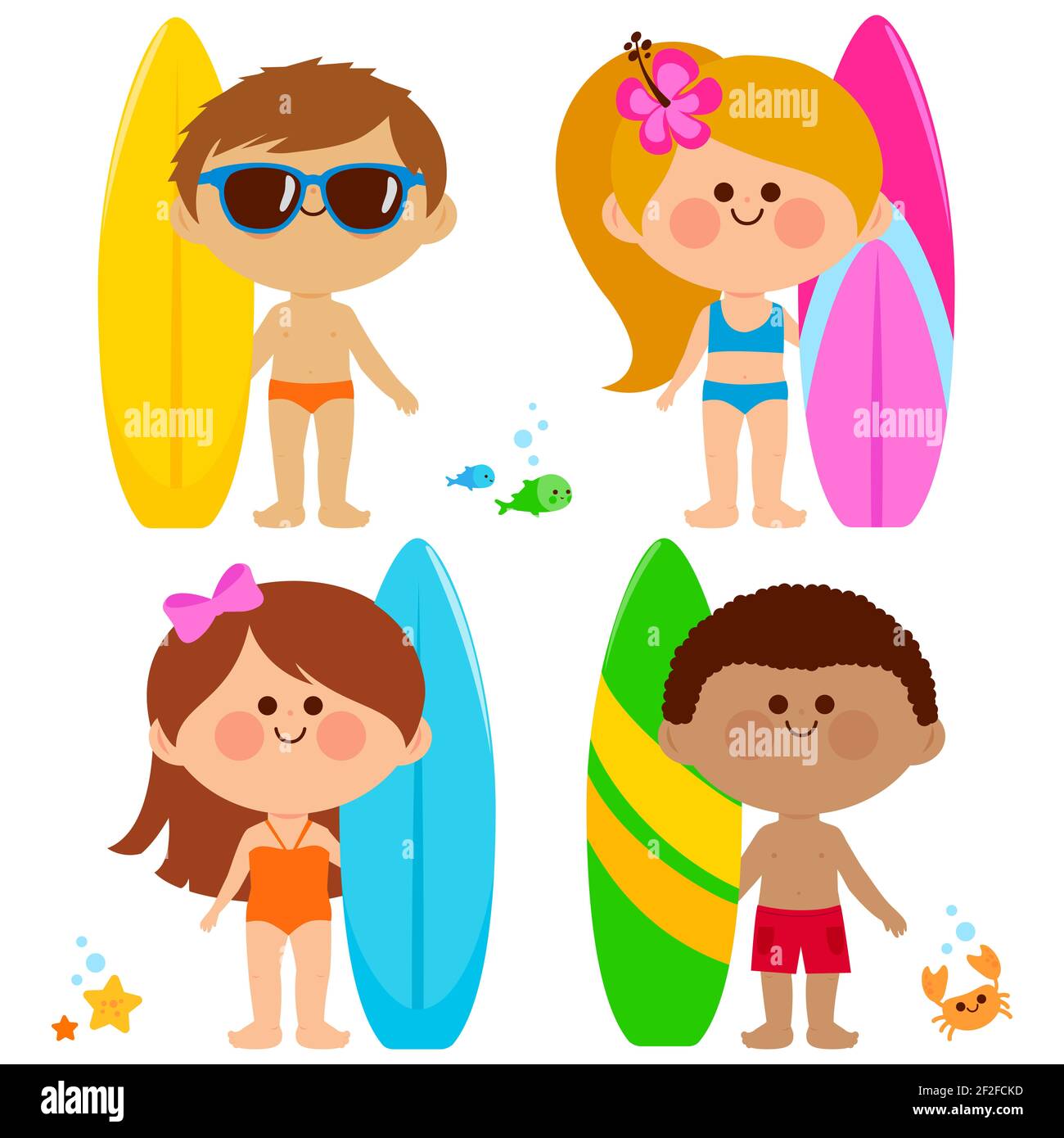 Surfers surfer boys kids surfboard hi-res stock photography and images ...