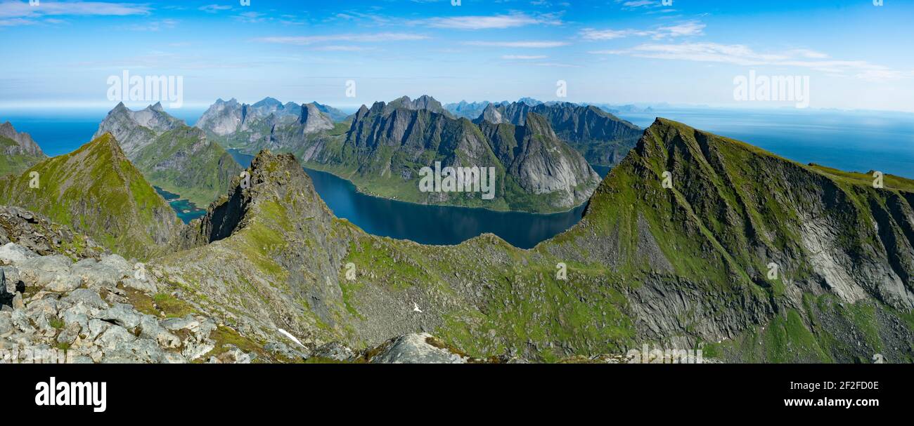 Lofoten Islands Norway Water Hiking High Resolution Stock Photography ...