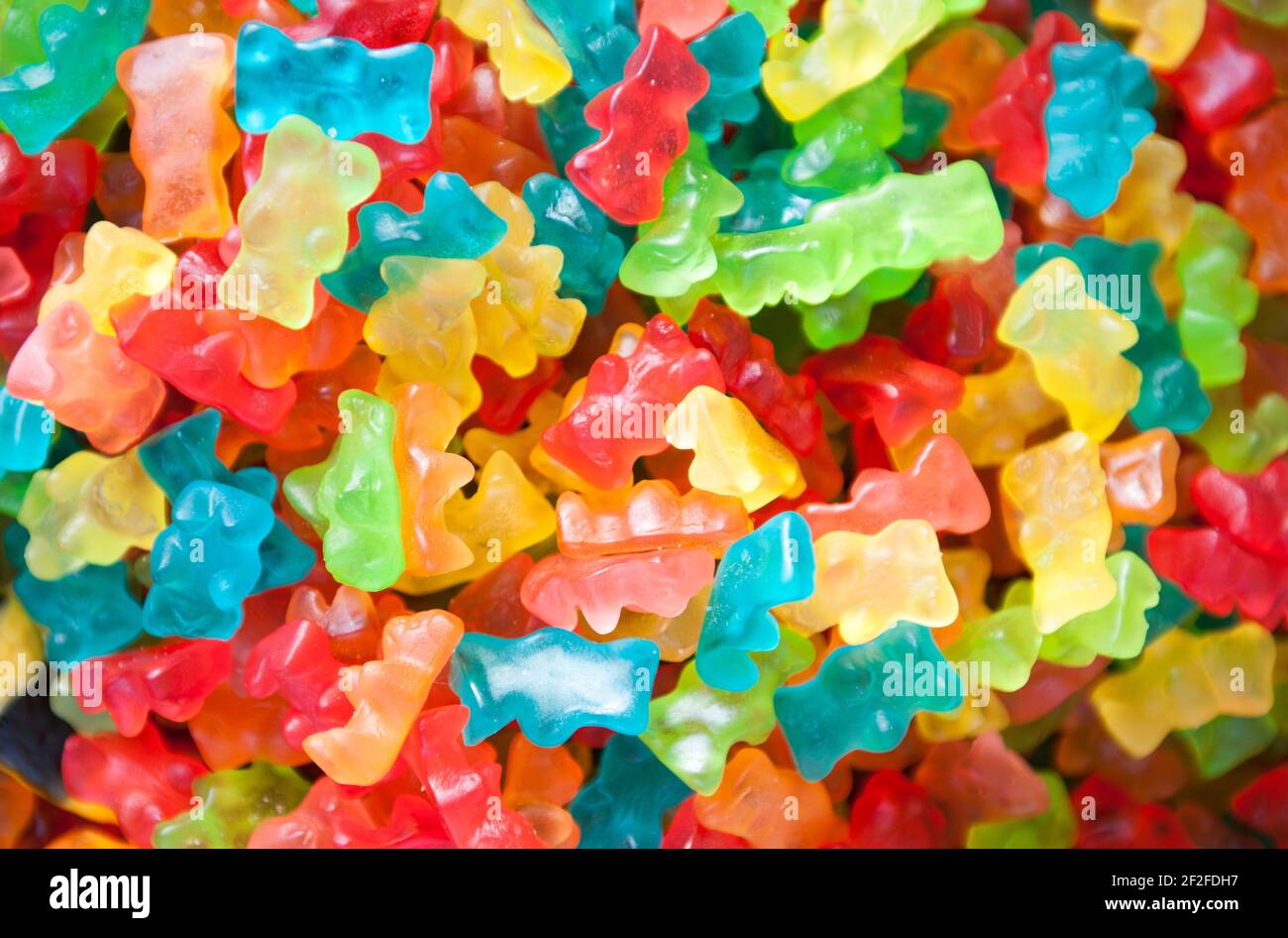 Top view of colorful candies, studio full frame shoot Stock Photo - Alamy