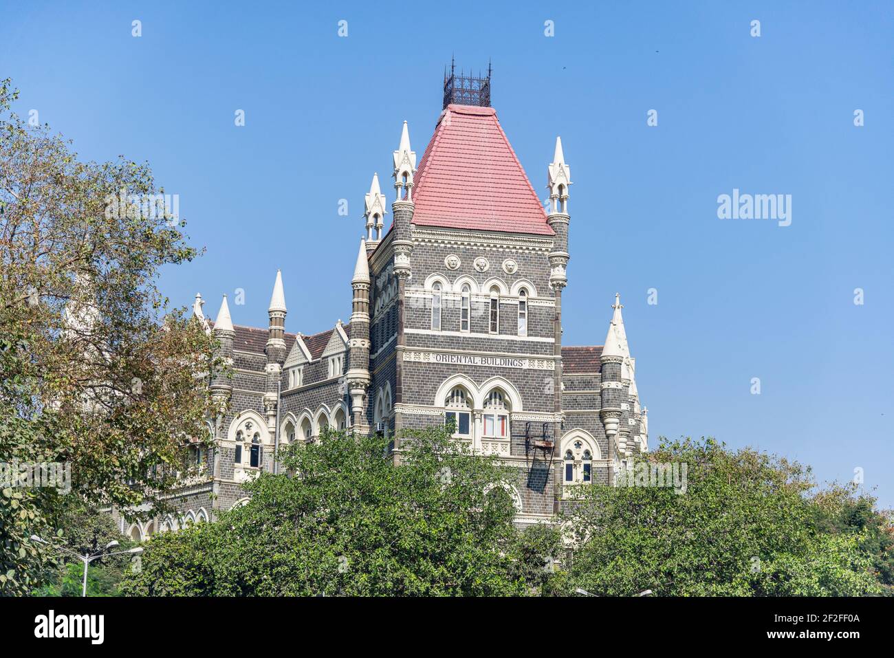 Oriental Building in Mumbai, India Stock Photo - Alamy
