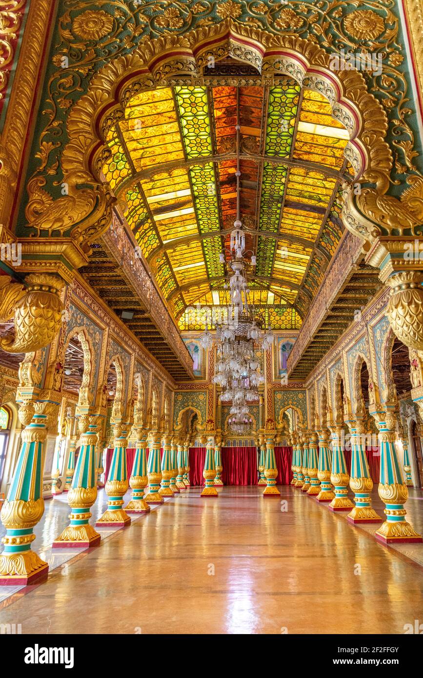 Amba Vilas Palace in Mysore Stock Photo - Alamy