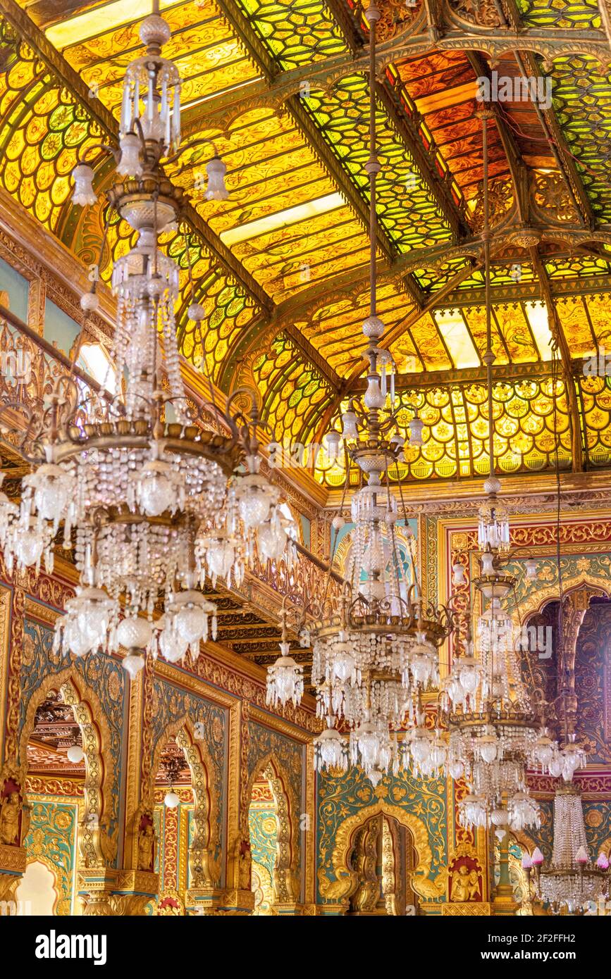 Amba Vilas Palace in Mysore Stock Photo - Alamy