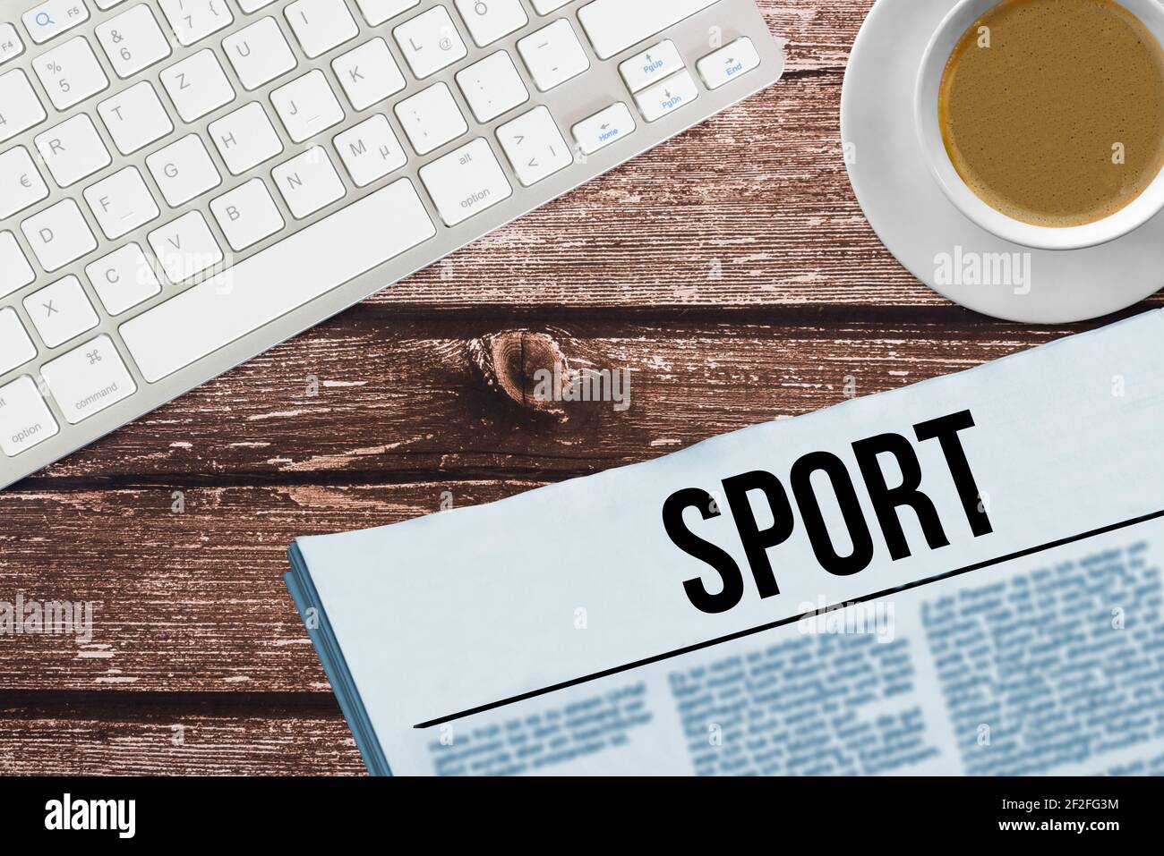 Sports section newspaper hi-res stock photography and images - Alamy