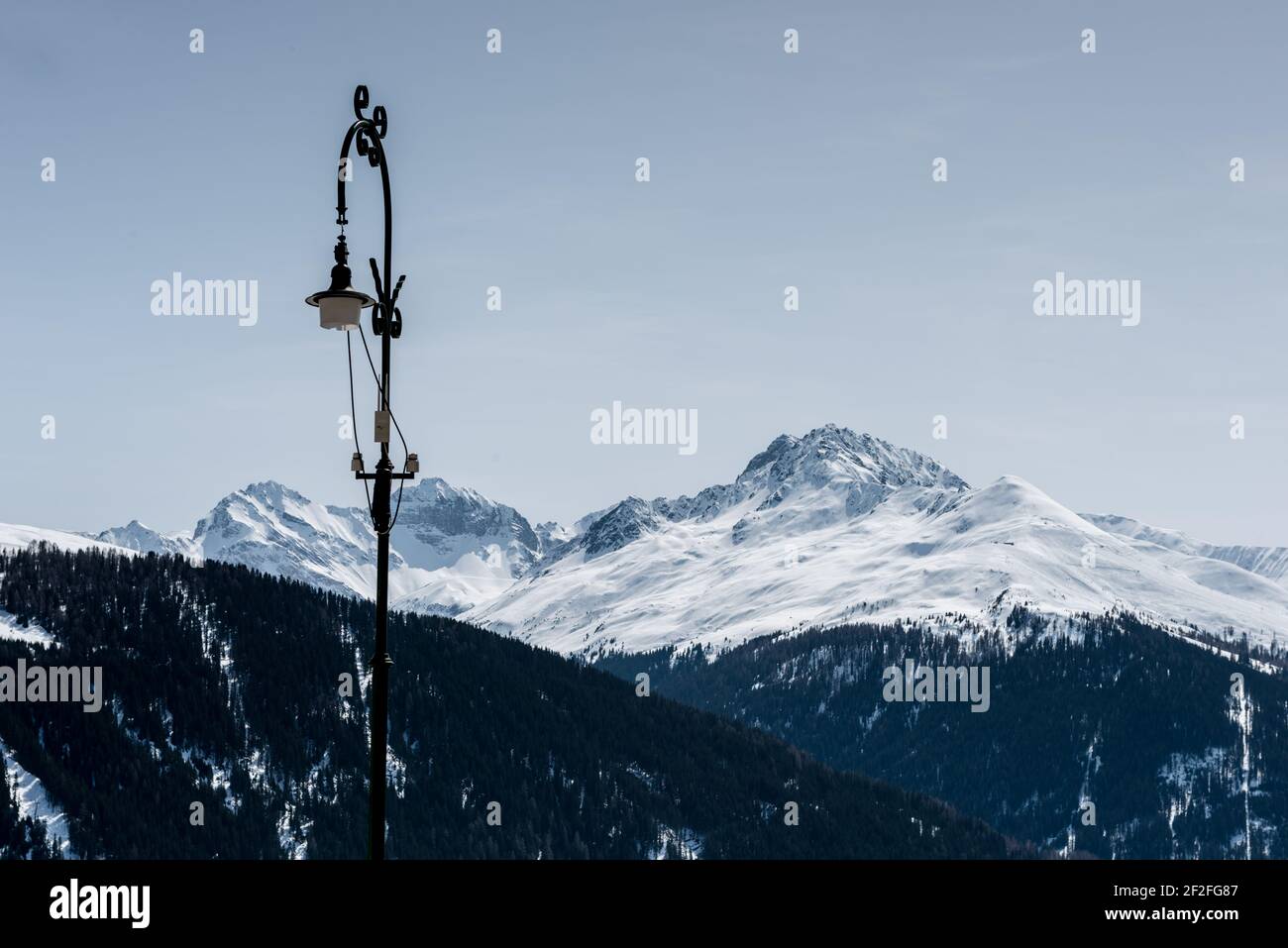 Davos winter resort hi-res stock photography and images - Alamy