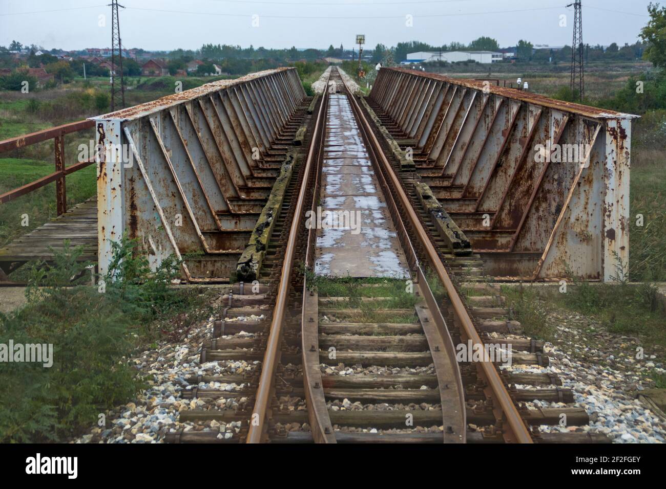 High speed rail bridge hi-res stock photography and images - Alamy