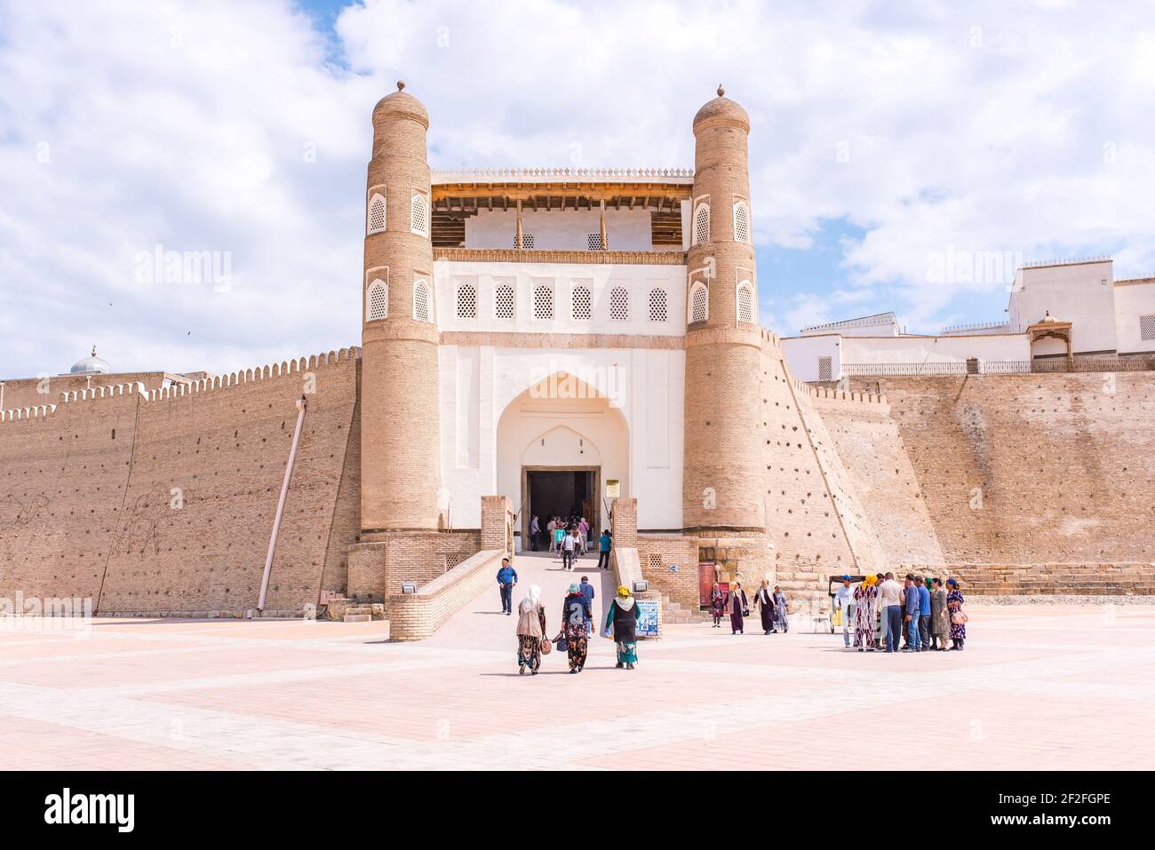 Ark Citadel, Bukhara, Uzbekistan Stock Photo - Alamy