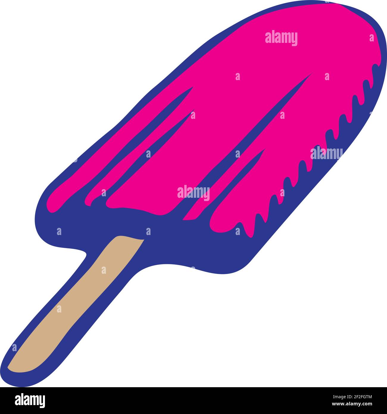 Popsicle drawing Stock Vector Images - Alamy