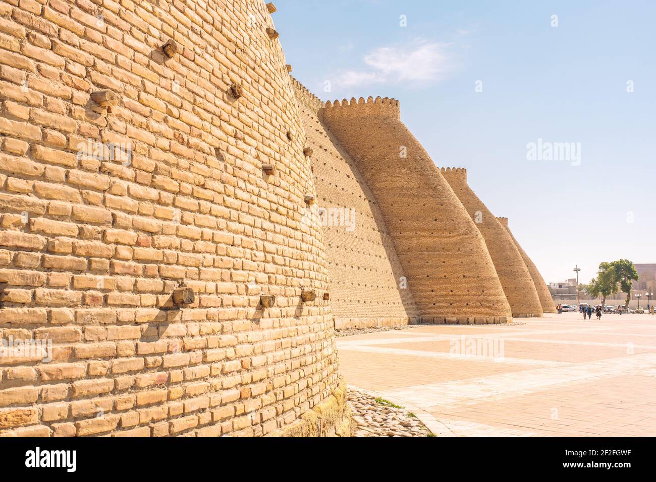 Ark Citadel, Bukhara, Uzbekistan Stock Photo - Alamy