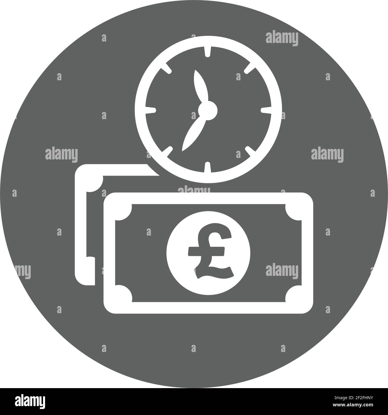 Bank clock Stock Vector Images - Alamy