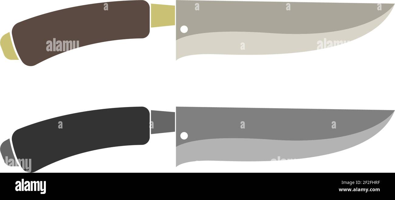 Knife icon logo design vector template illustration Stock Vector Image ...