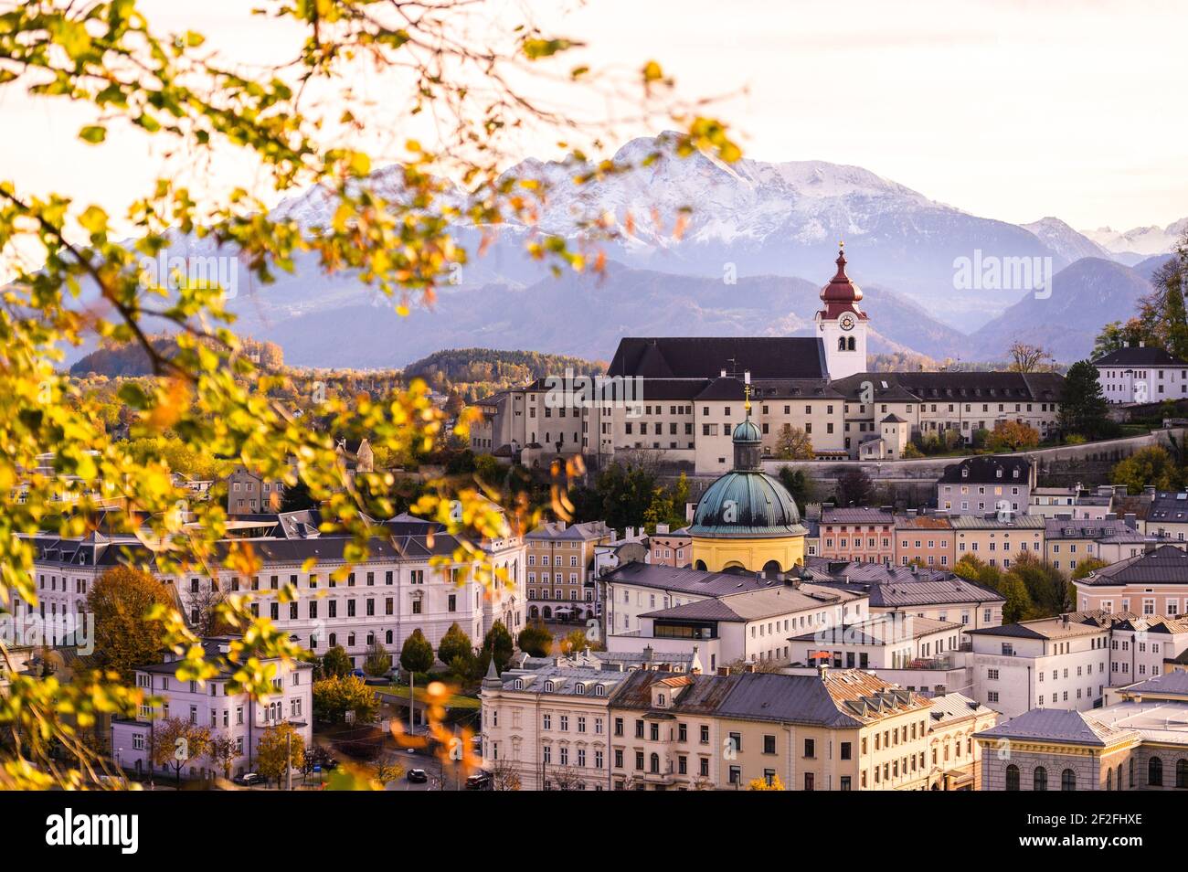 Benedictine Abbey Nonnberg in Salzburg Stock Photo - Alamy