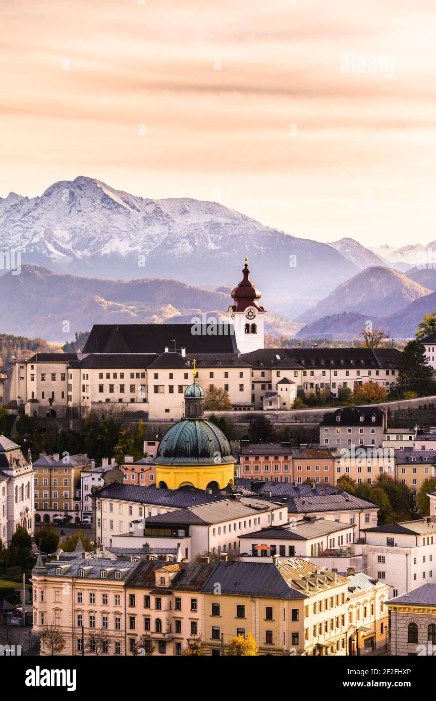 Benedictine Abbey Nonnberg in Salzburg Stock Photo - Alamy