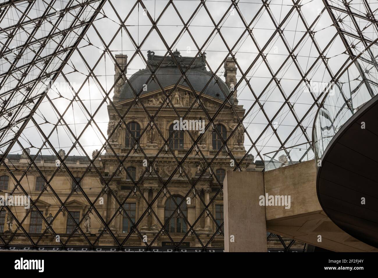 Paris, France, Louvre, Pyramid Stock Photo - Alamy