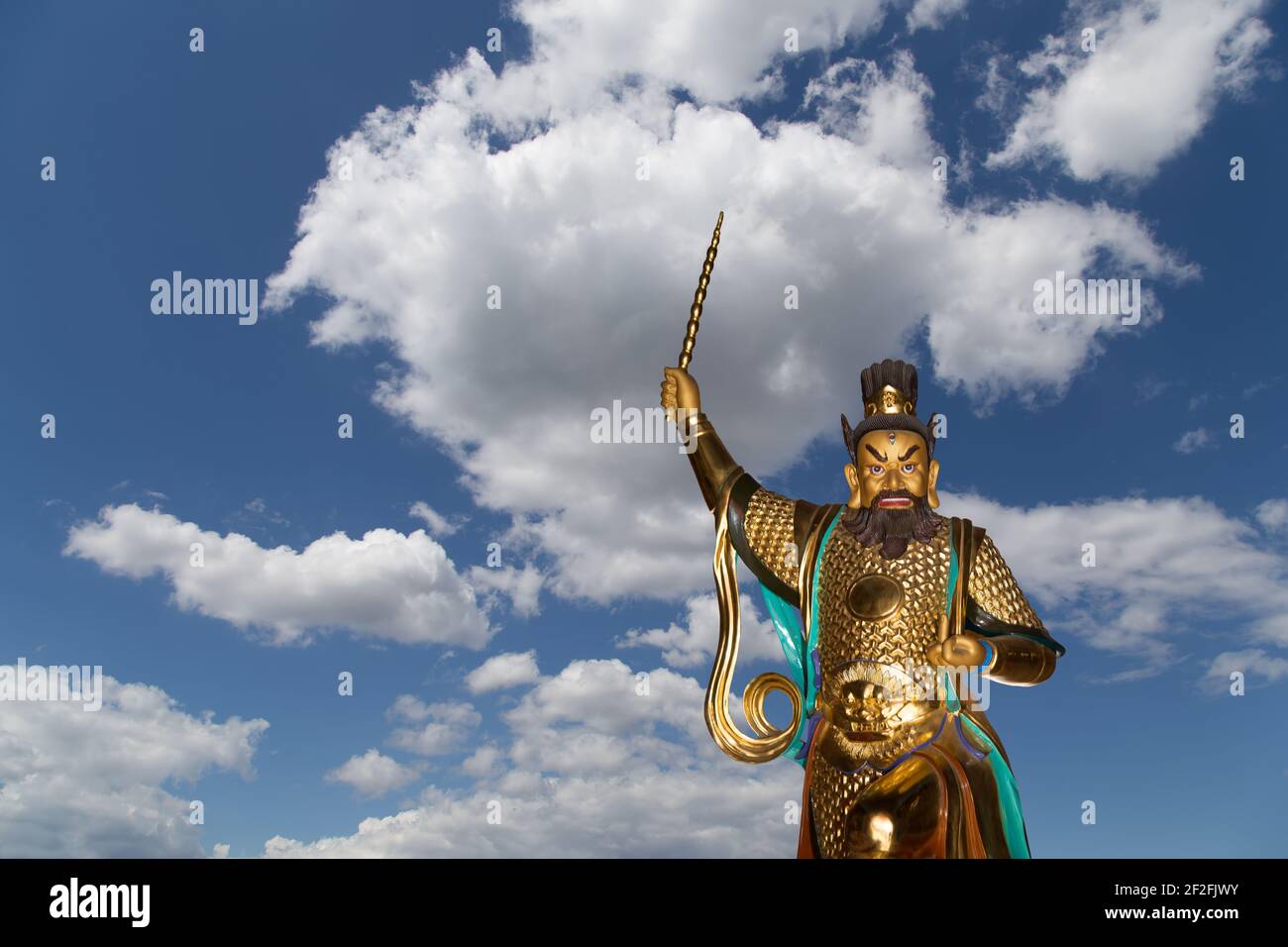 Dharmapala (protector of dharma), Buddhist temple in Beijing, China ...