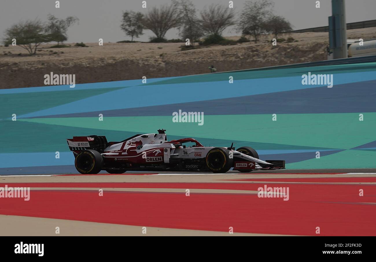 Sakhir, Bahrain. 12th Mar, 2021. Formula 1: Test kicks off, Sakhir ...