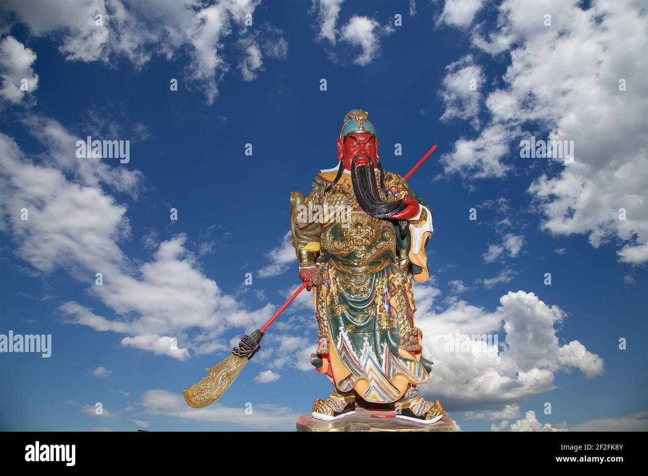 Dharmapala (protector of dharma), Buddhist temple in Beijing, China ...