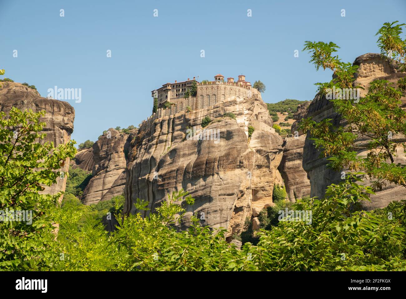 Meteora cloisters hi-res stock photography and images - Alamy
