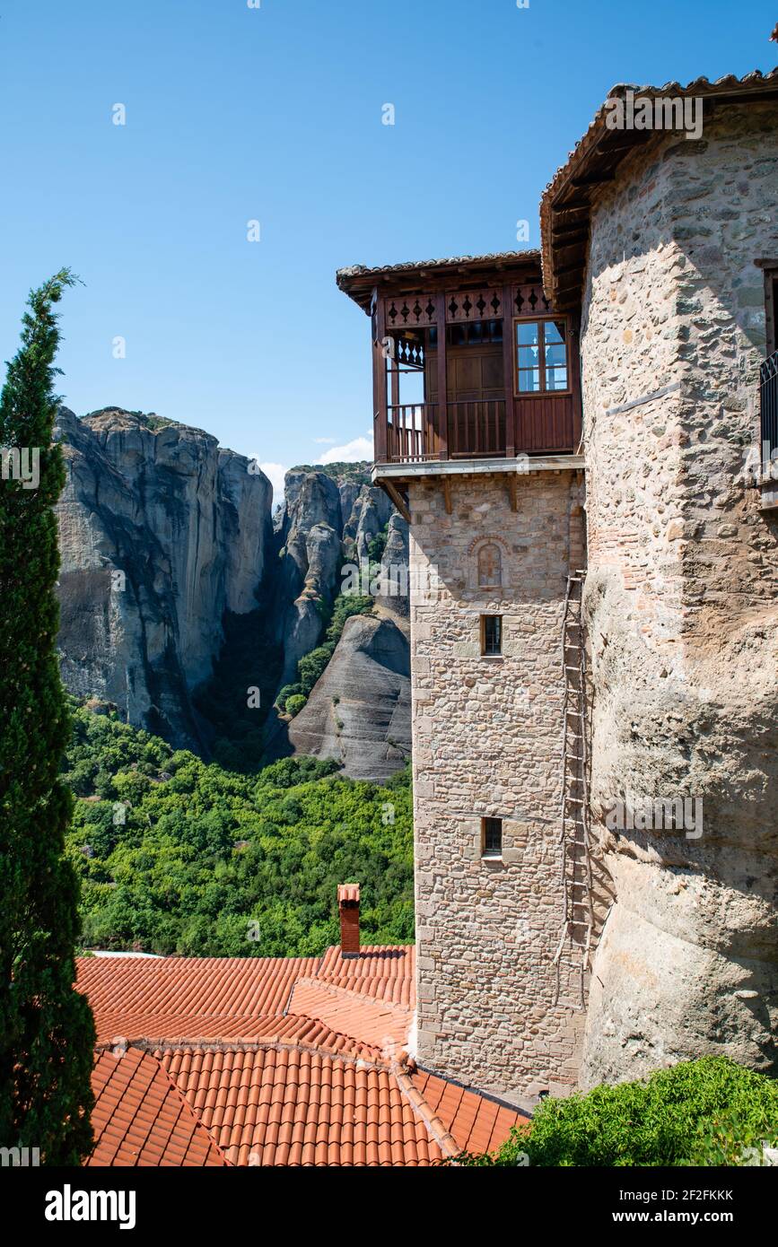 View from windows greece hi-res stock photography and images - Alamy