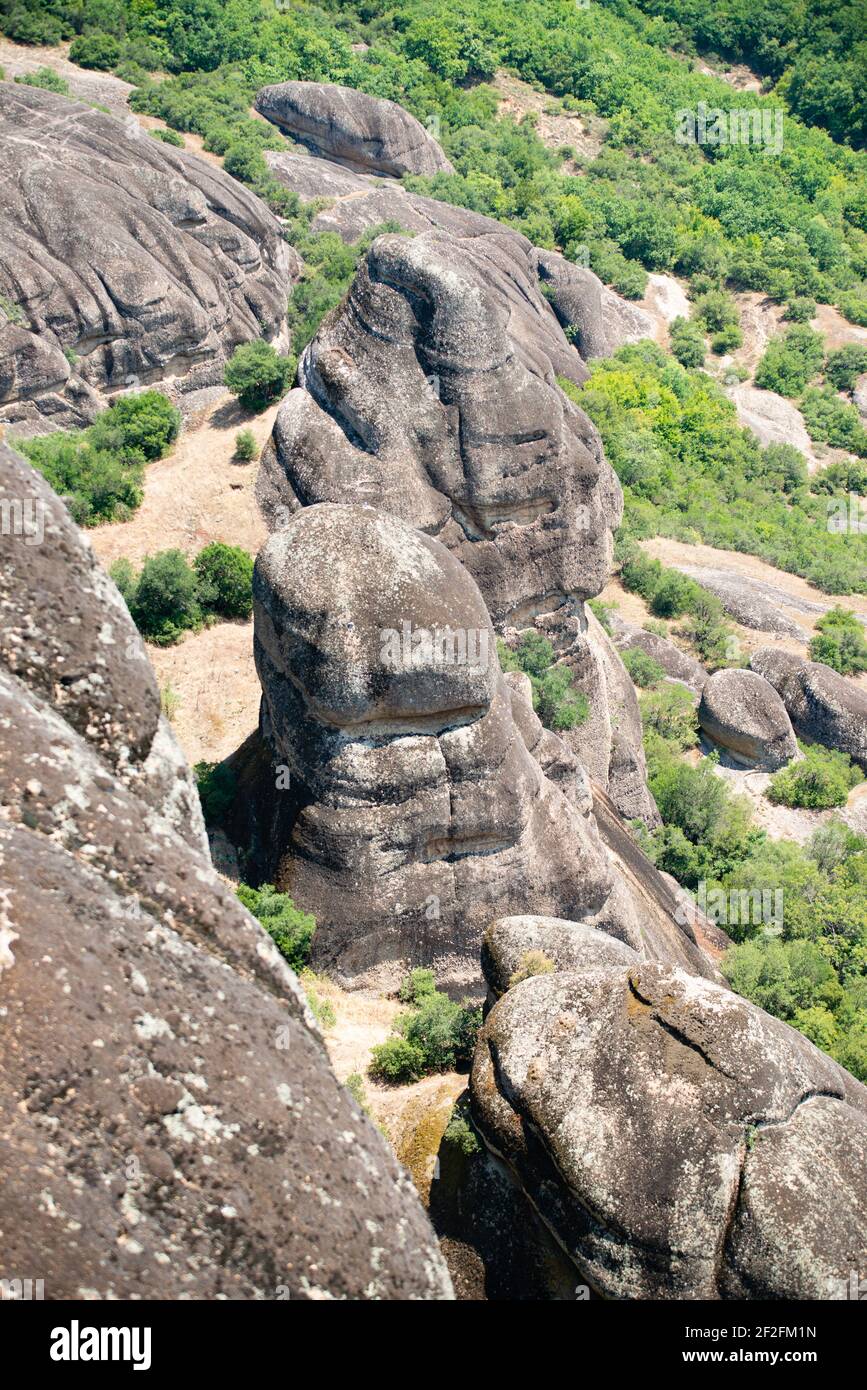 Meteora rock formations hi-res stock photography and images - Alamy