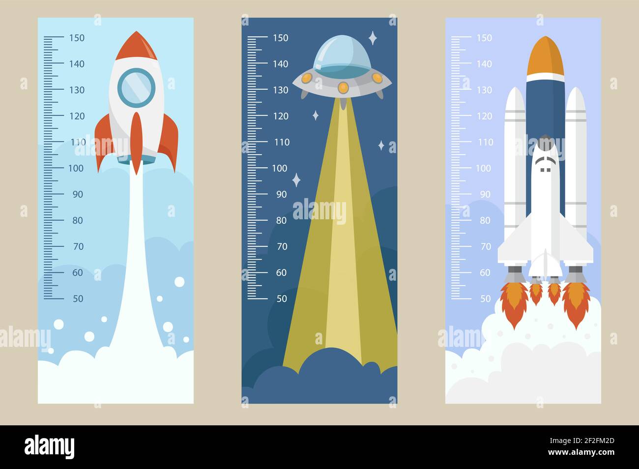 Flat design height meters Vector illustration Stock Vector Image & Art ...