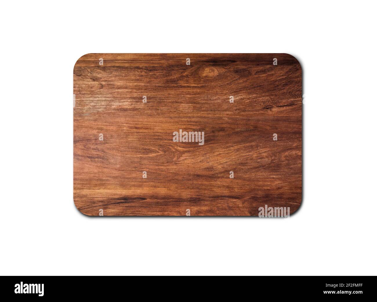 Empty rustic wood board texture isolated on white background with copy ...