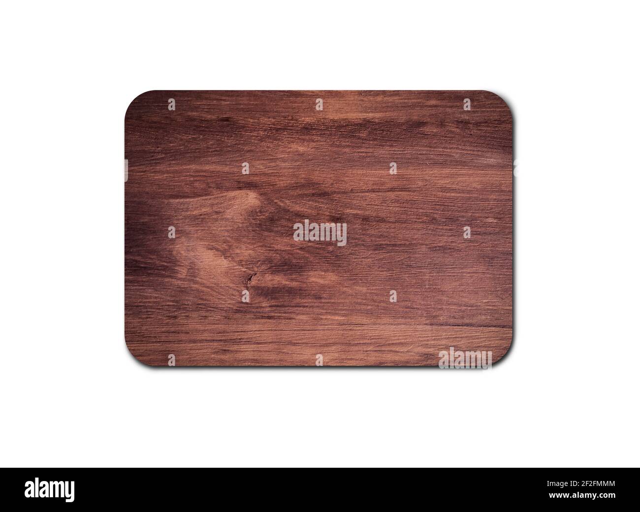 Empty rustic wood board texture isolated on white background with copy ...