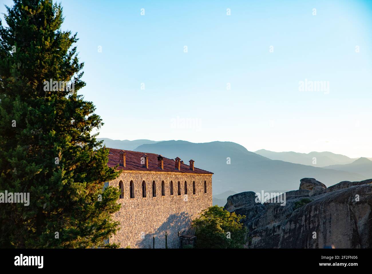 Meteora Monastery of Saint Stefanos Stock Photo - Alamy