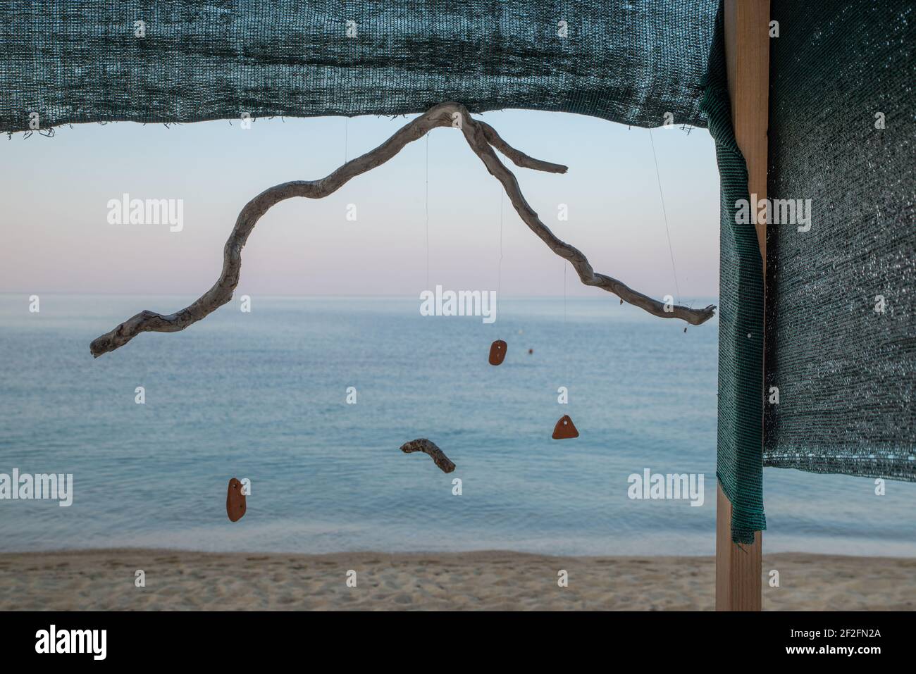 Wood wind chime hi-res stock photography and images - Alamy