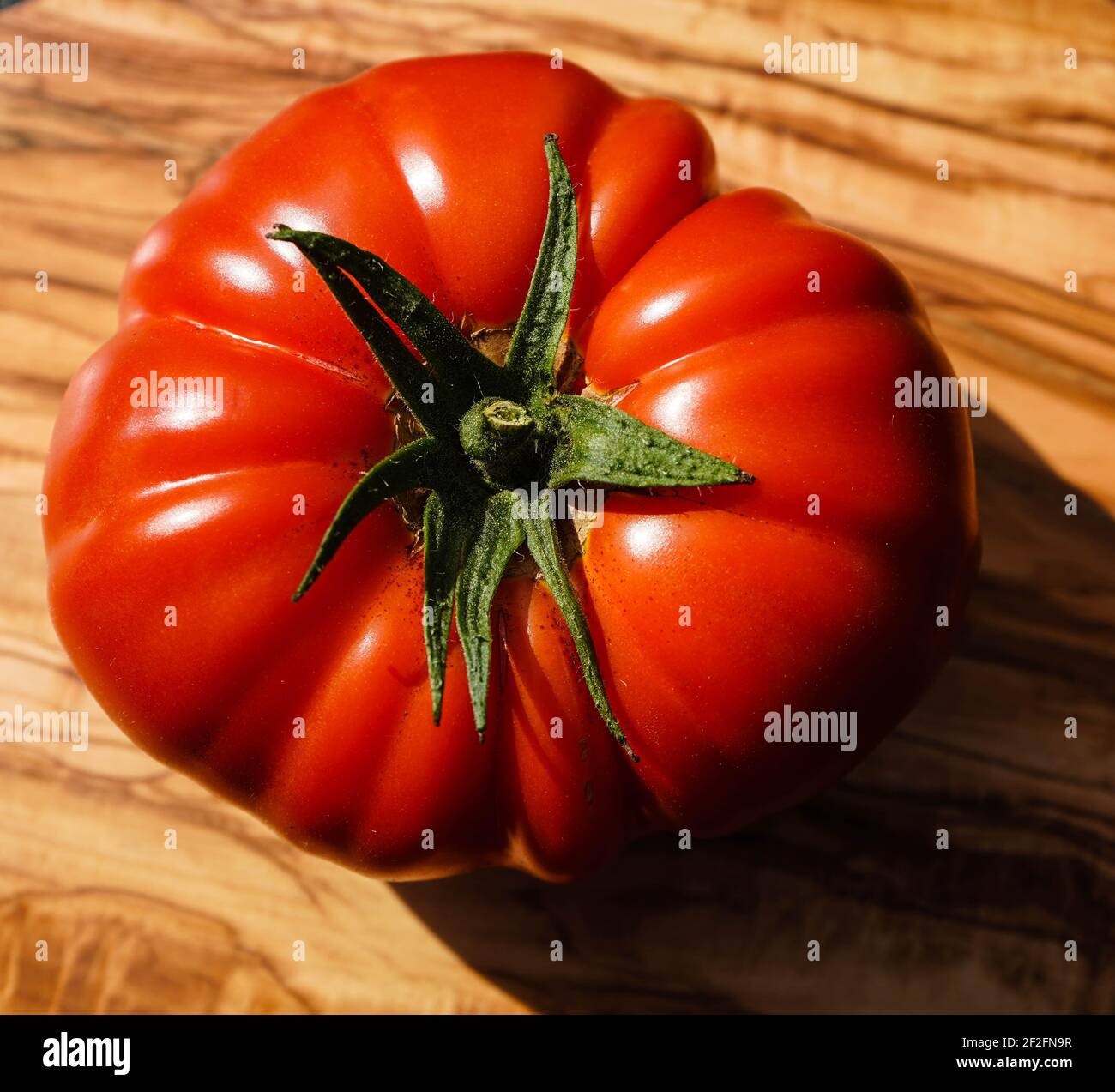 red round Tomatoes Solanum Lycopersicum for a salad or a soup Stock ...