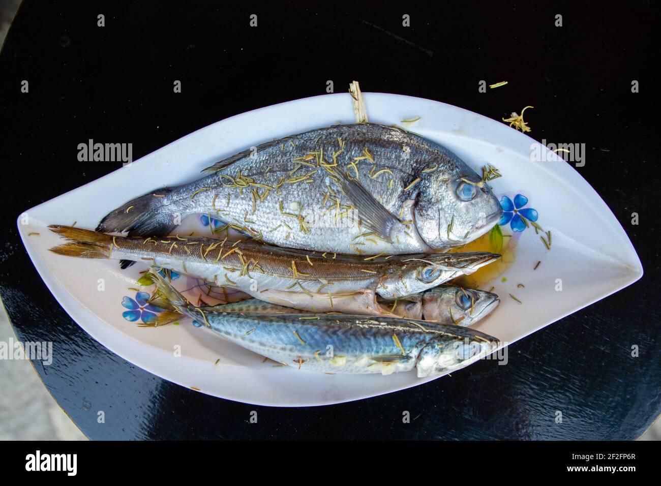 marinated marine fish Stock Photo - Alamy