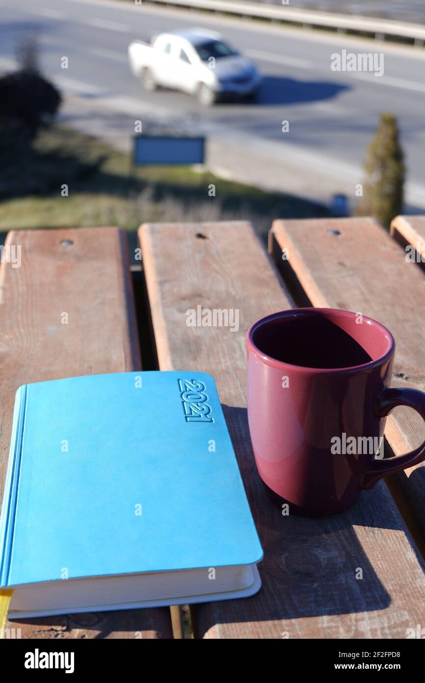 Wooden desk study hi-res stock photography and images - Alamy