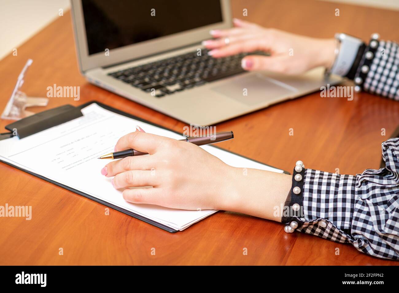 Female secretary under table hi-res stock photography and images - Alamy