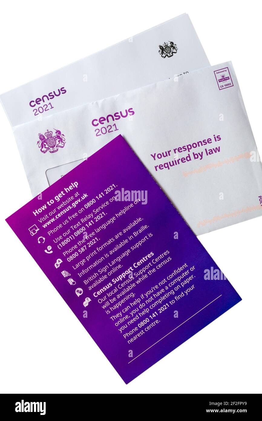 British census 2021 hi-res stock photography and images - Alamy