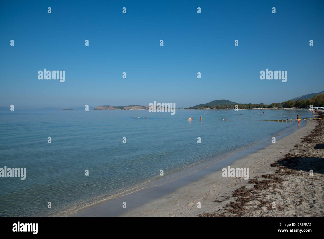 Drepano Beach near Igoumenitsa Stock Photo - Alamy