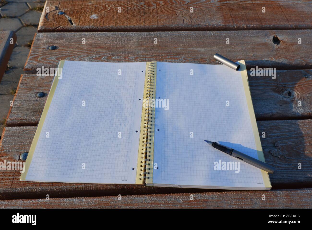 Outdoor notebook hi-res stock photography and images - Alamy