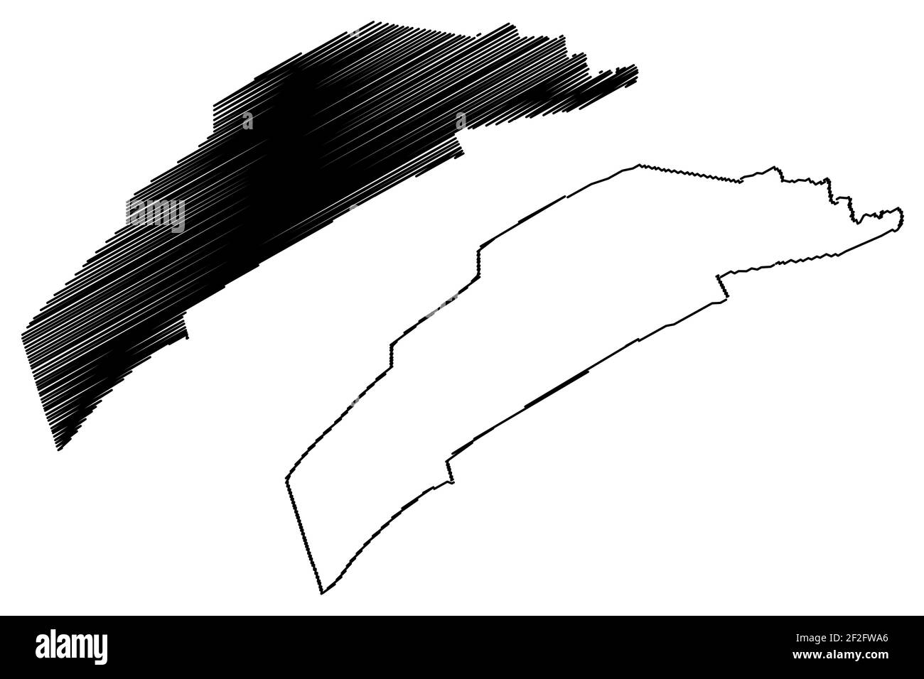 Juniata map hi-res stock photography and images - Alamy