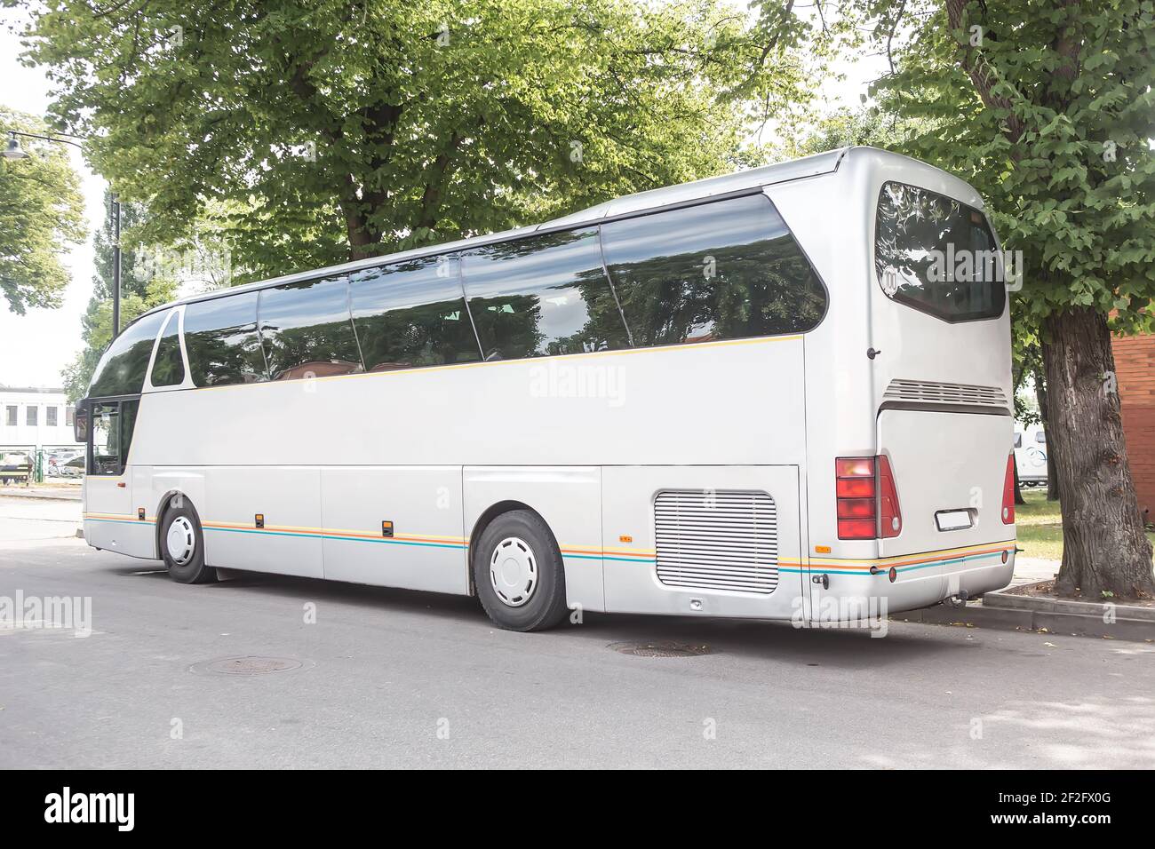 City bus moving along hi-res stock photography and images - Alamy
