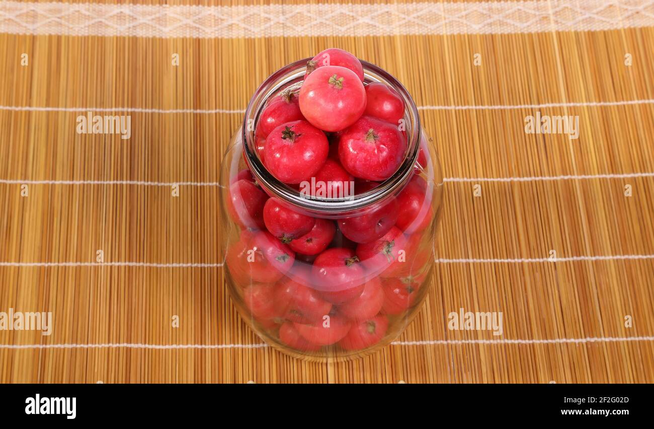 Still-life with fresh small red apples Stock Photo - Alamy